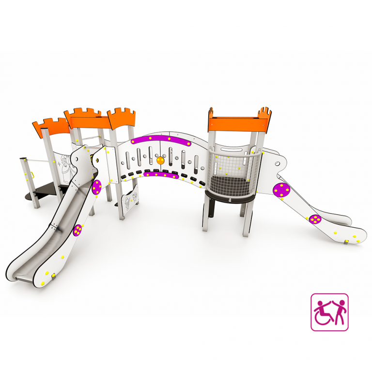 Dragons- Columpio nido con cesta - Mobipark