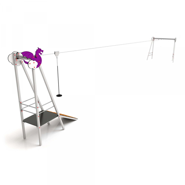 Dragons- Columpio nido con cesta - Mobipark