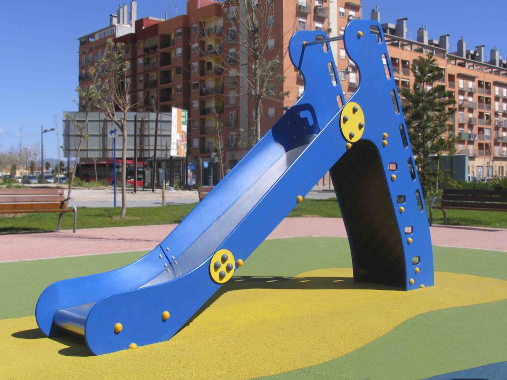 Tobogán grande para parques infantiles - «LA RAMPA» - Mobipark