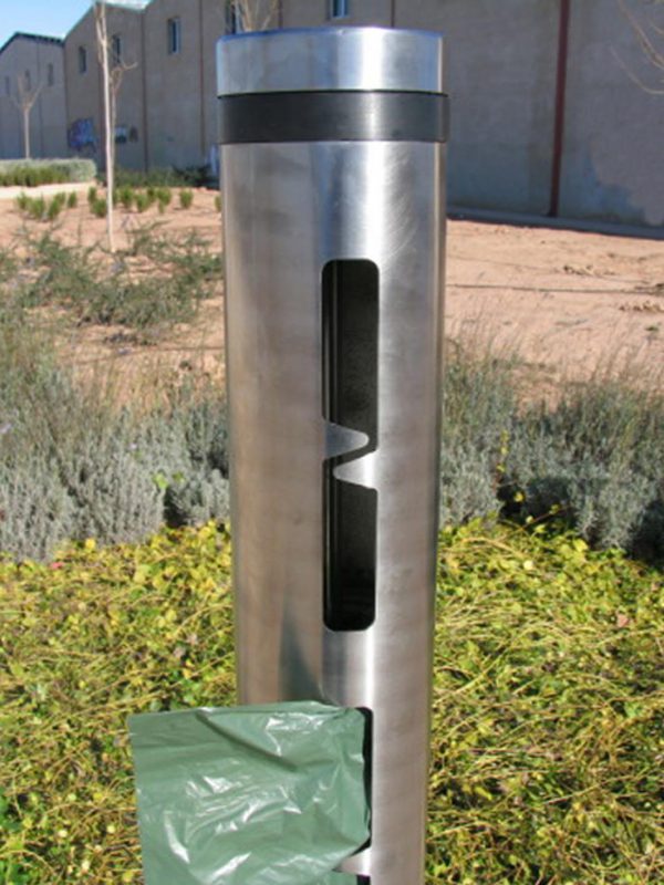 EXPENDEDOR DE BOLSAS INOX. - Mobipark