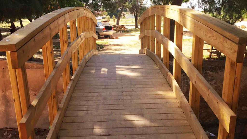 PASARELA MADERA - Mobipark