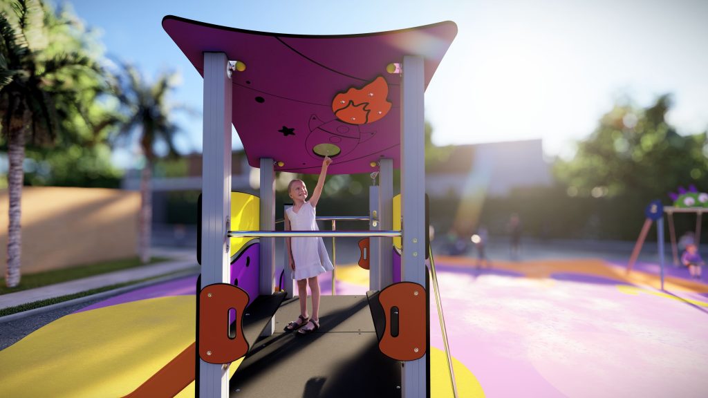 NOVA WITH CLIMBING FRAME AND SWING - Mobipark